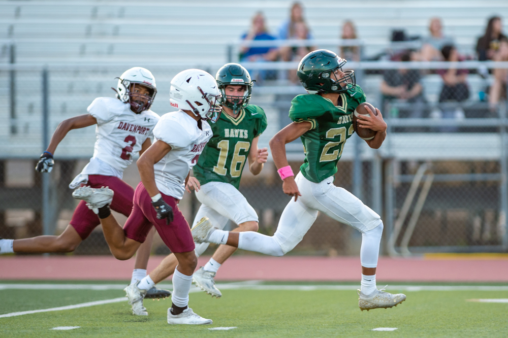 CL Hawk’s Green Freshman take a Loss to Davenport, 15-13 - The Hilltop ...
